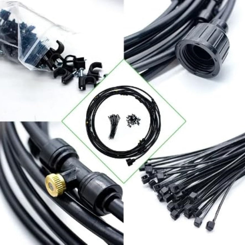 Brass Nozzle Spray Mist Cooling System Plants & Tools Online | Pixies ...