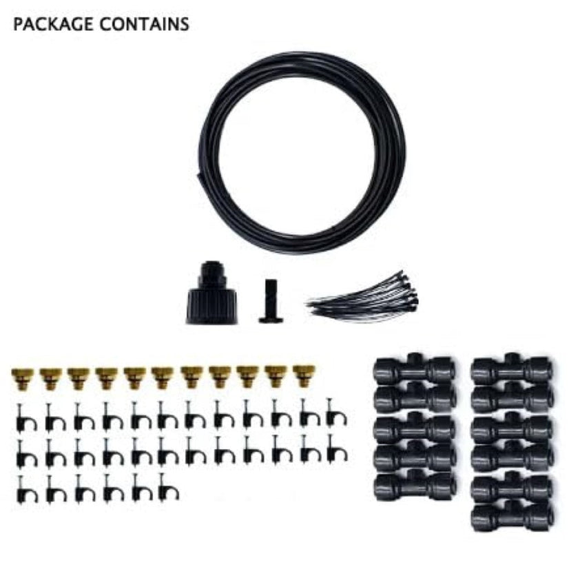 Brass Nozzle Spray Mist Cooling System Plants & Tools Online | Pixies ...