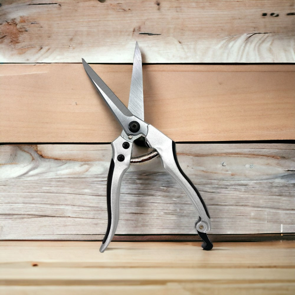 9 Inch Silver Colored Clipper bonsai tools Online | Pixies Gardens